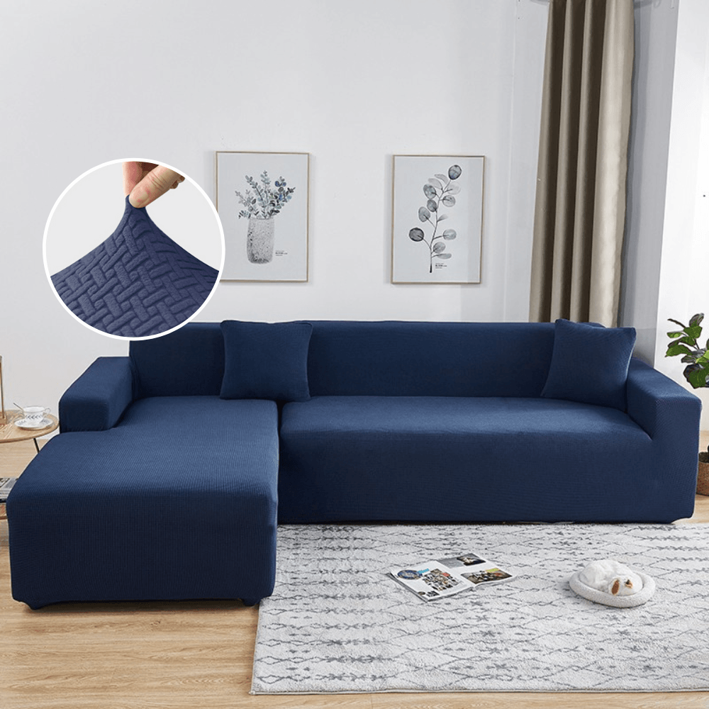 2023 Latest : Polar Fleece Sofa Cover : Cream - Trendize